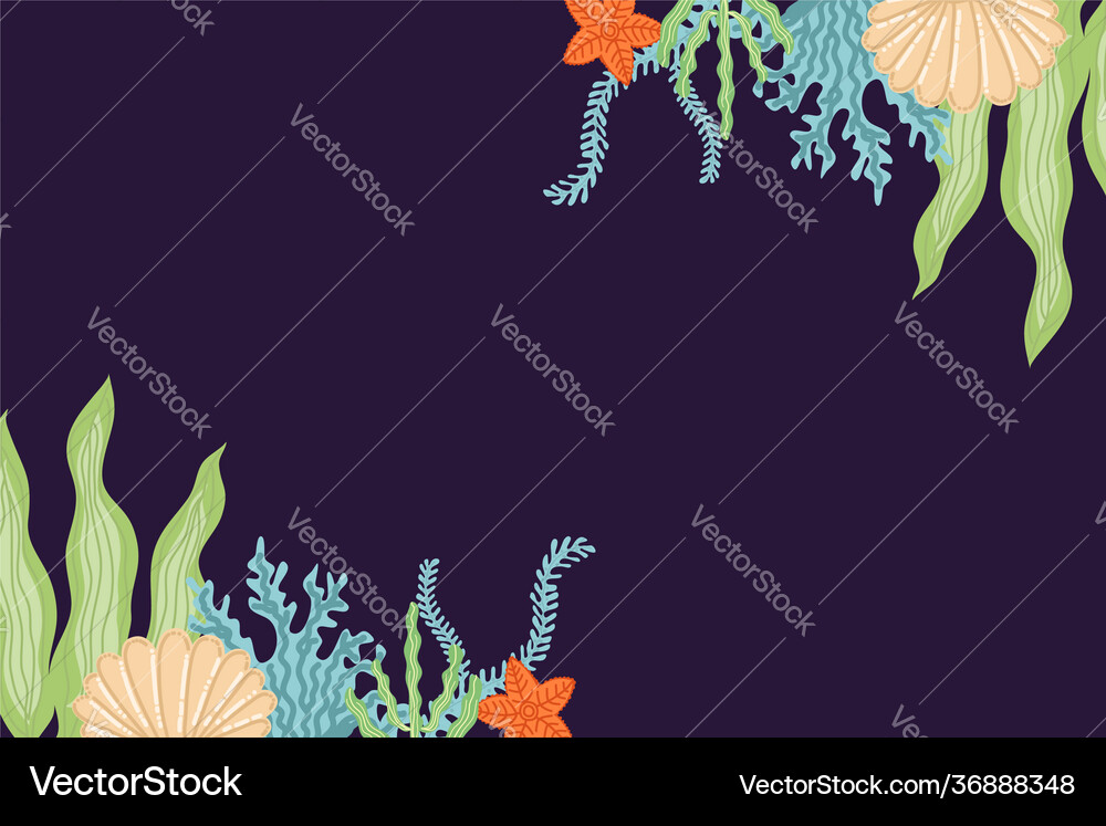 Sea background Royalty Free Vector Image - VectorStock