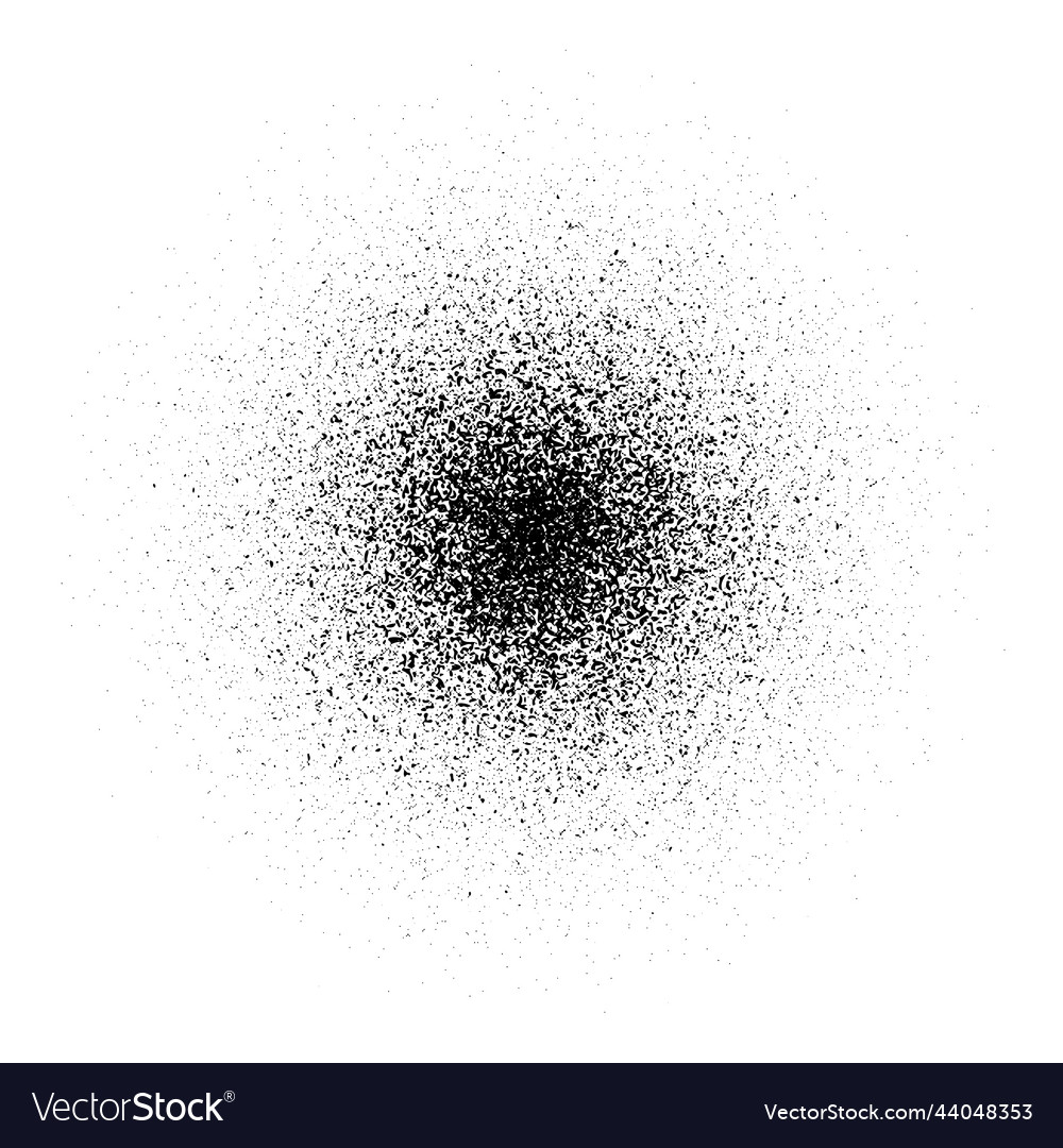 Circle grain texture radial faded noise gradient Vector Image Circle grain texture radial faded noise gradient Vector Image