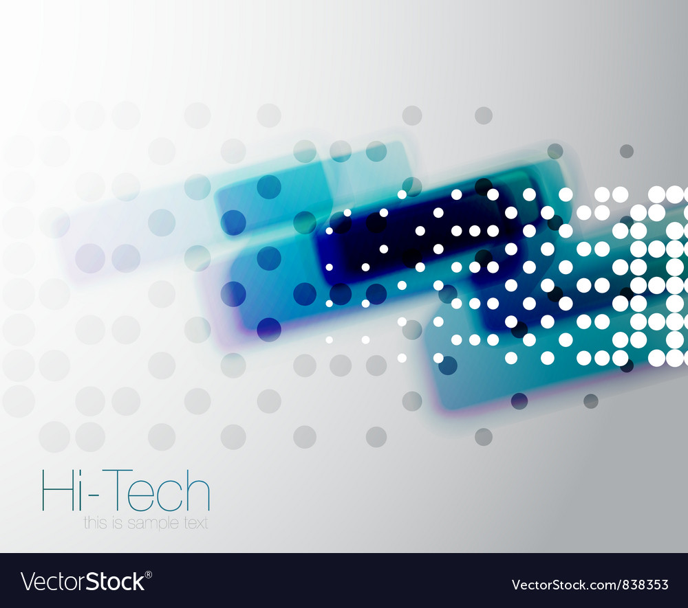 Modern Tech Background Royalty Free Vector Image