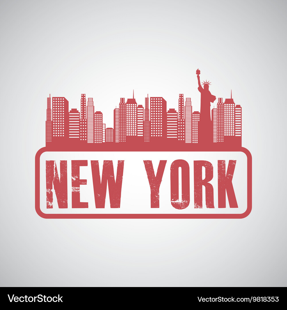 New york city design Royalty Free Vector Image