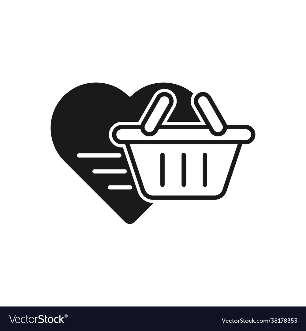 Shopping wish list icon Royalty Free Vector Image
