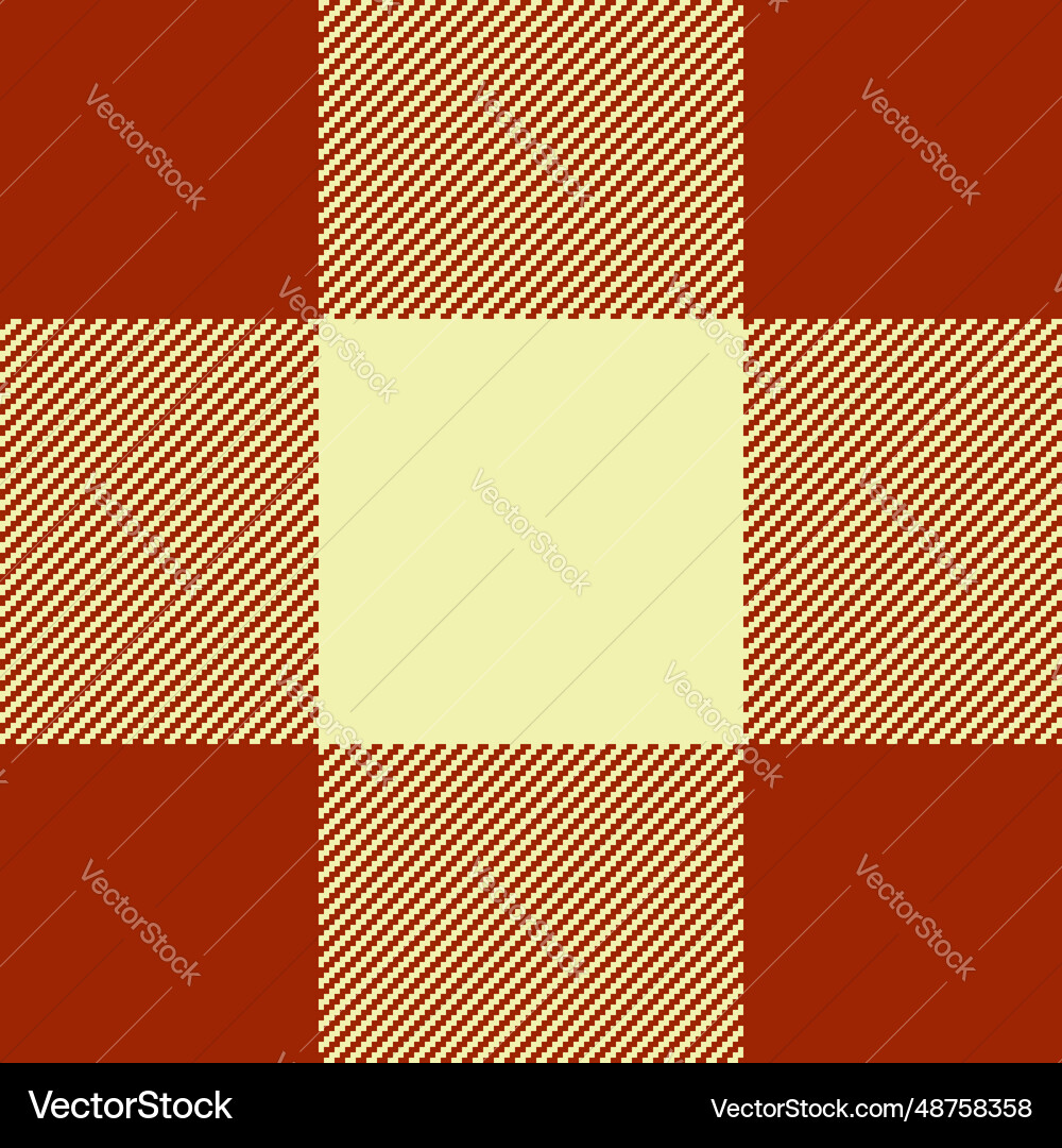 Fabric seamless background of texture check Vector Image