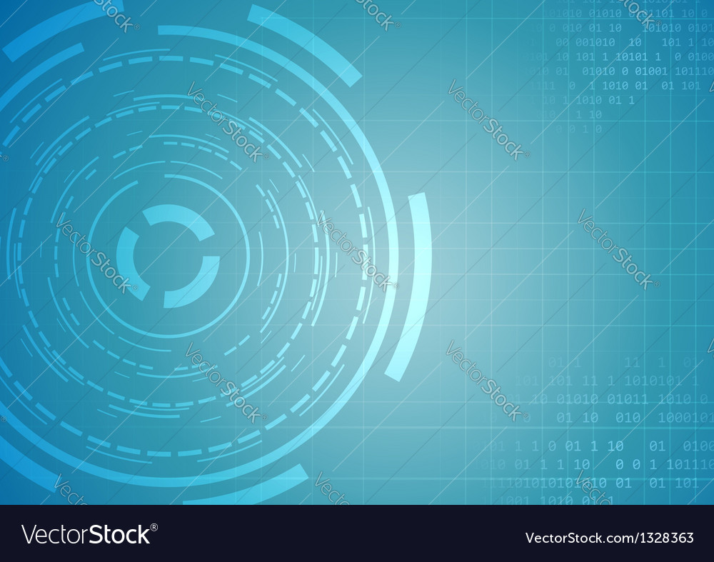 Abstract background - technology ring Royalty Free Vector
