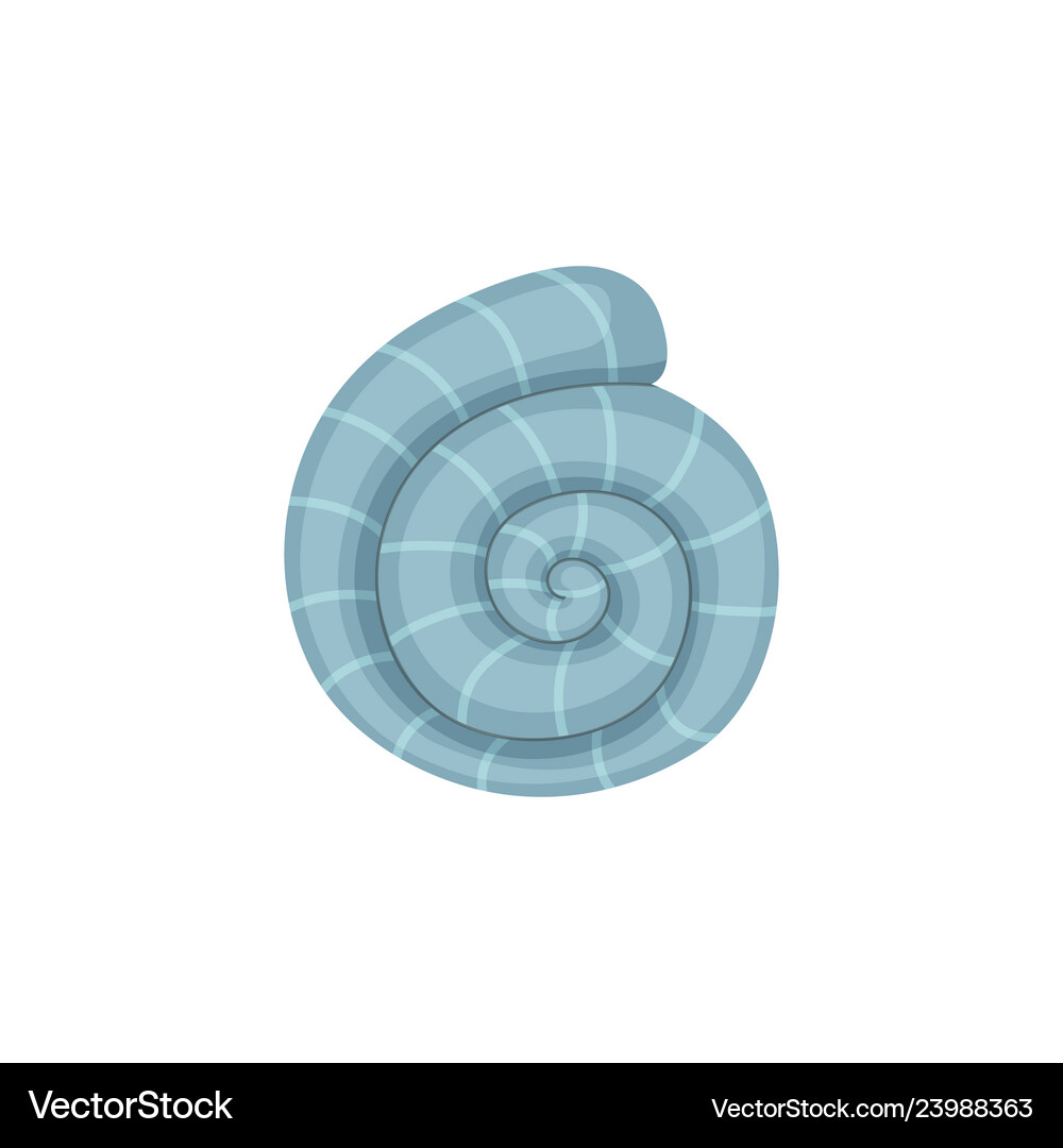 Sea shell icon in cartoon style Royalty Free Vector Image