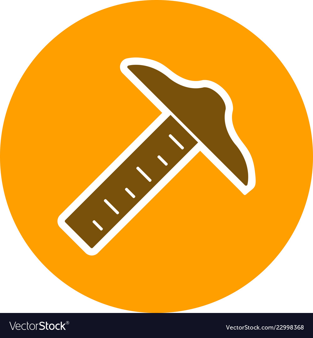 Drafting tool icon Royalty Free Vector Image - VectorStock