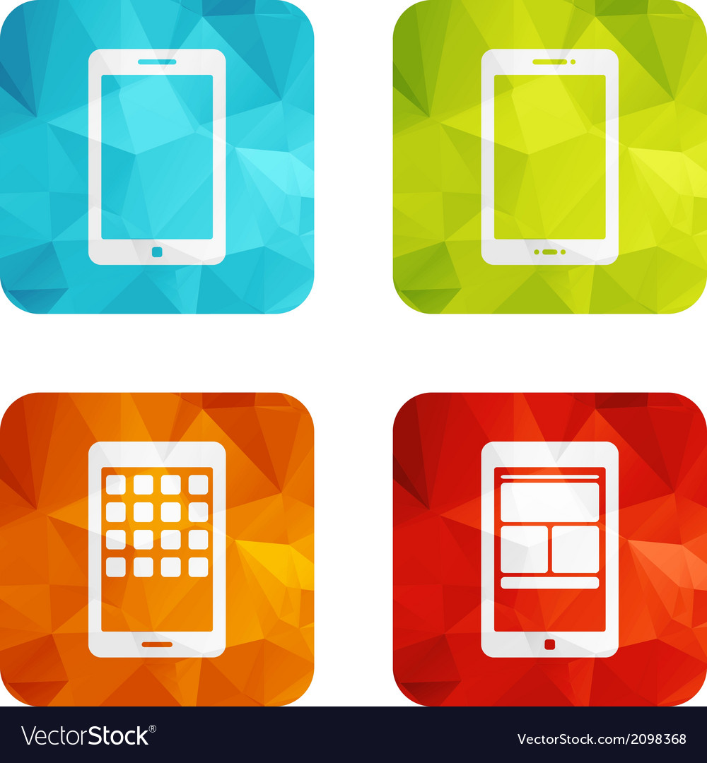 Set icons Royalty Free Vector Image - VectorStock