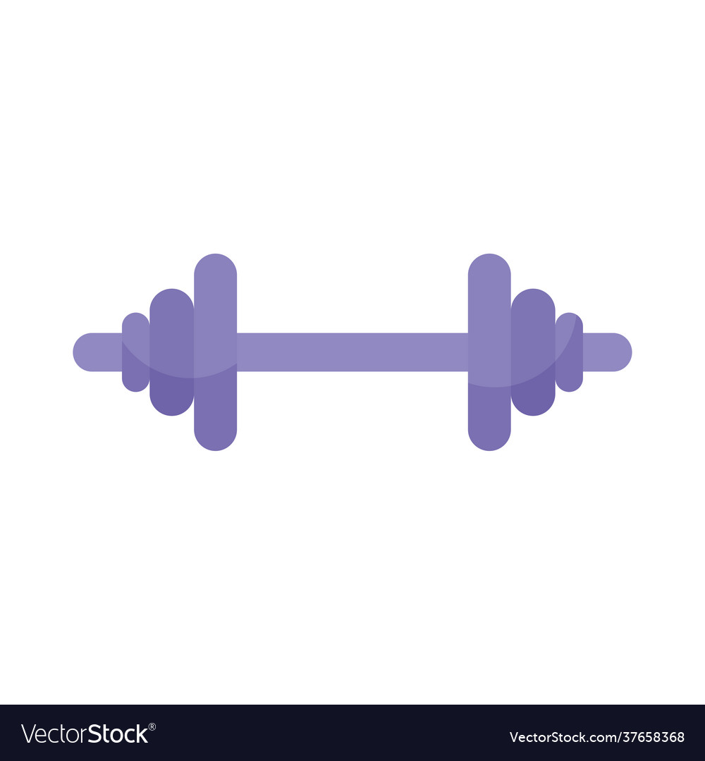 Sports dumbbells icon Royalty Free Vector Image
