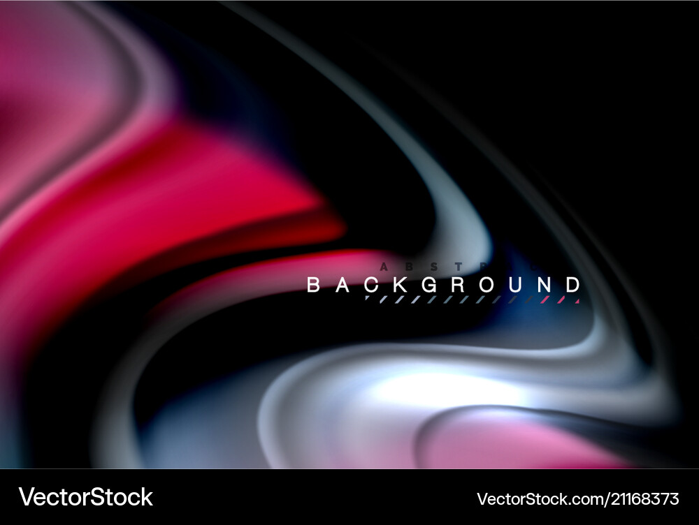 Fluid liquid colors design colorful marble Vector Image