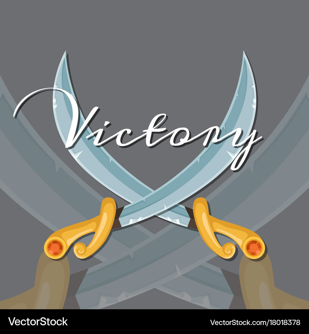 Fantasy cartoon style game design medieval Vector Image