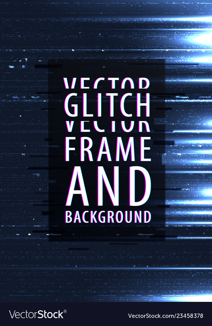 Glitch texture Royalty Free Vector Image - VectorStock