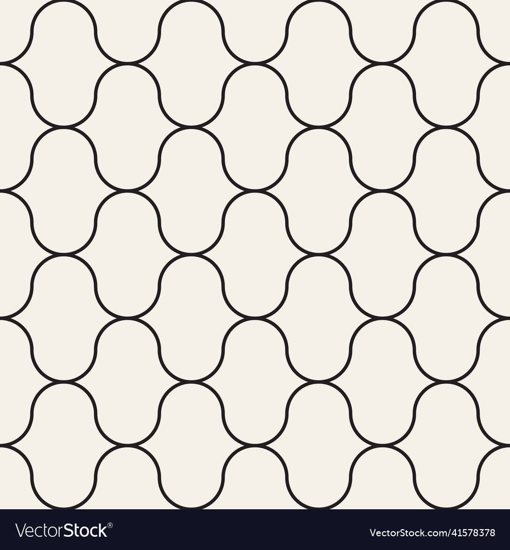 Seamless pattern repeating geometric elements Vector Image