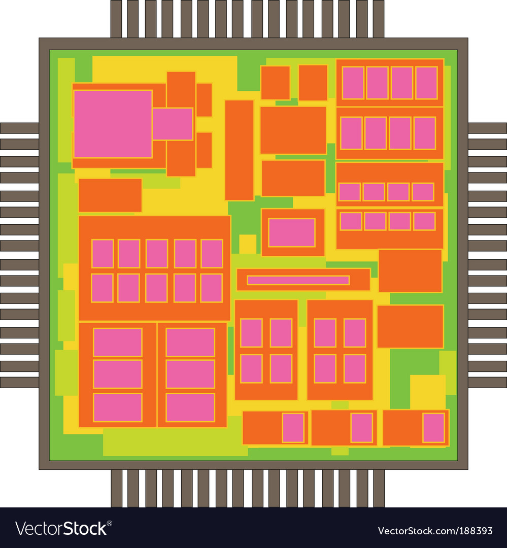 Chip Royalty Free Vector Image - VectorStock