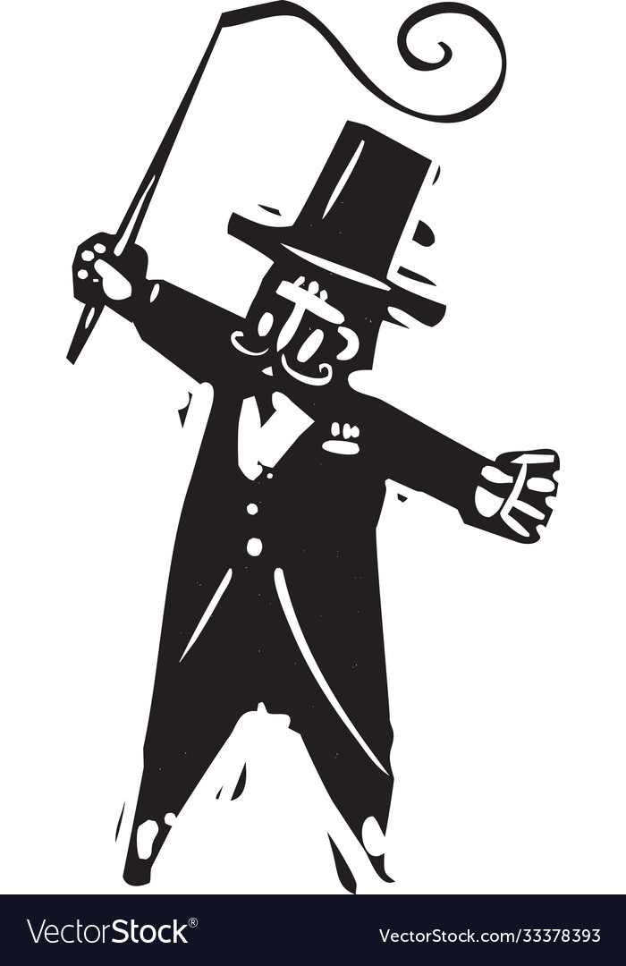 Ringmaster Royalty Free Vector Image - VectorStock