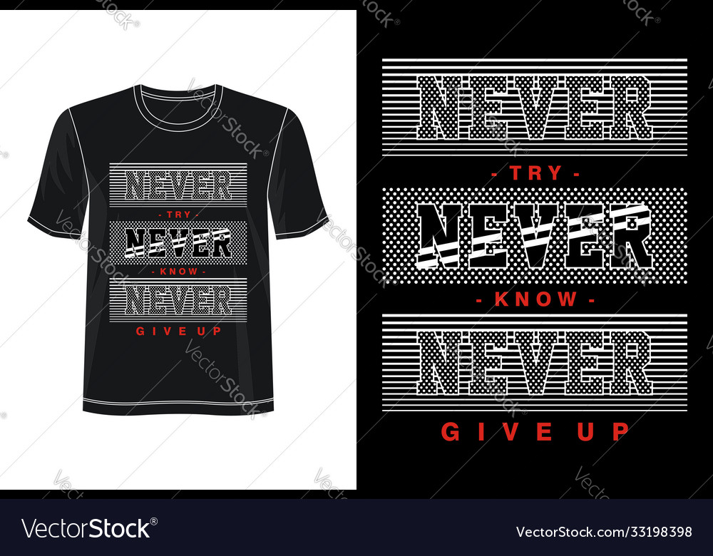 Never Royalty Free Vector Image - VectorStock