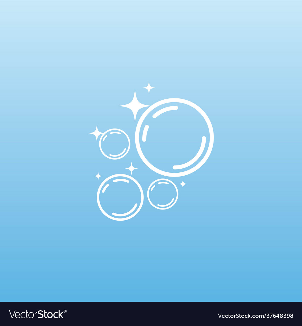 Realistic bubble Royalty Free Vector Image - VectorStock