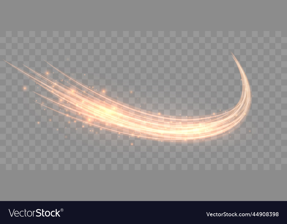 Shining lines light effect Royalty Free Vector Image