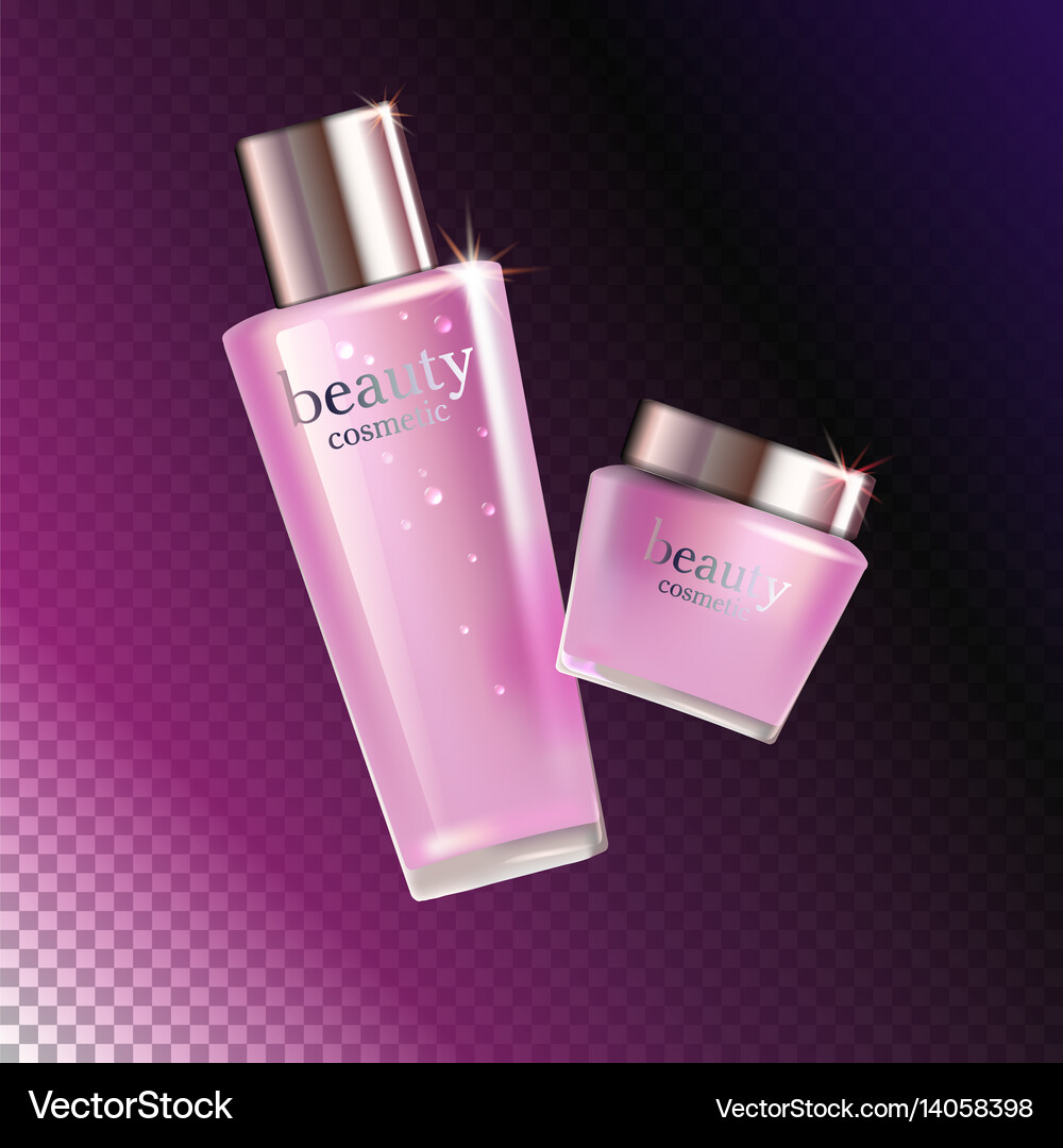 Skin care cosmetic Royalty Free Vector Image - VectorStock