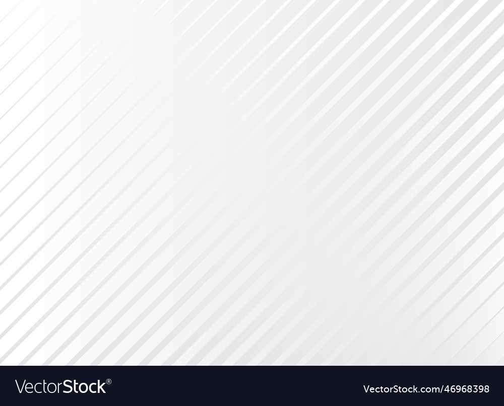 Subtle white background with diagonal lines Vector Image