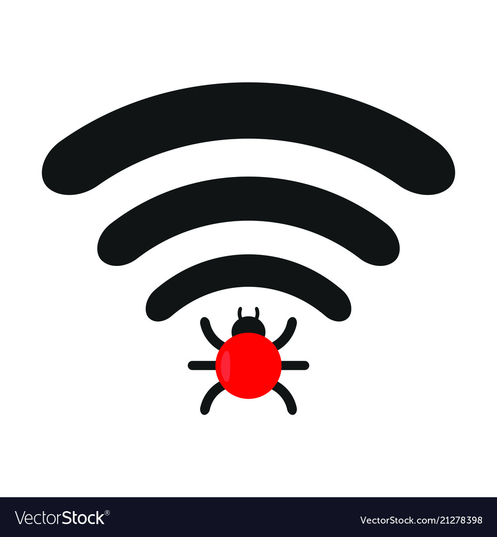 Virus computer background Royalty Free Vector Image