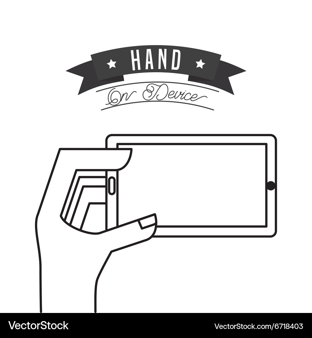Hand gestures design Royalty Free Vector Image
