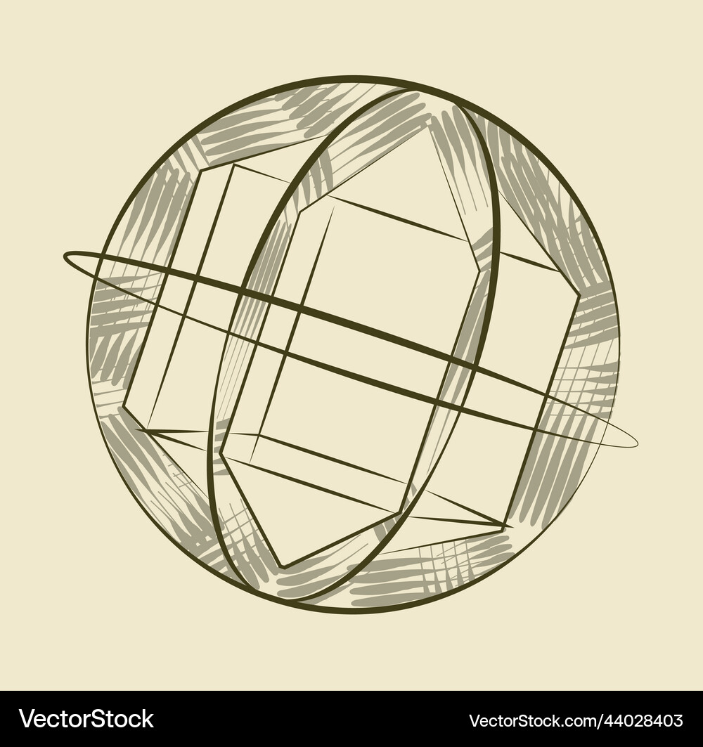 Italian renaissance concept Royalty Free Vector Image