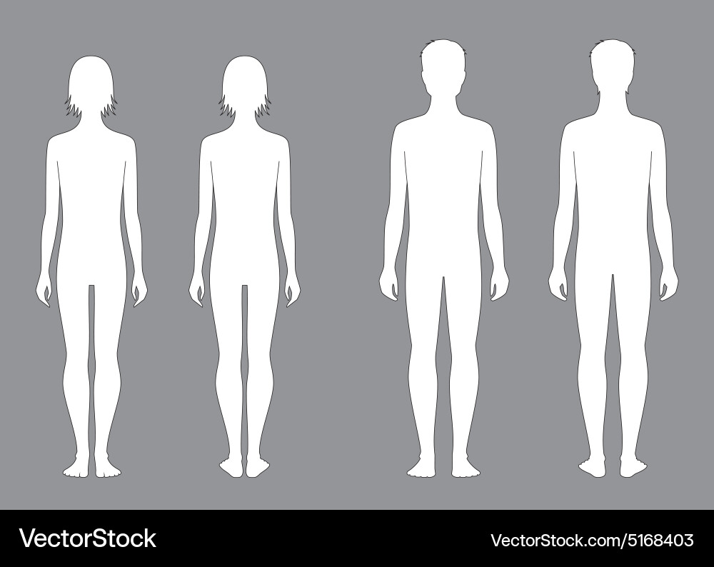 Teenager silhouette Royalty Free Vector Image - VectorStock
