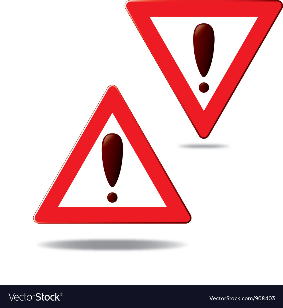 Warning Royalty Free Vector Image - VectorStock