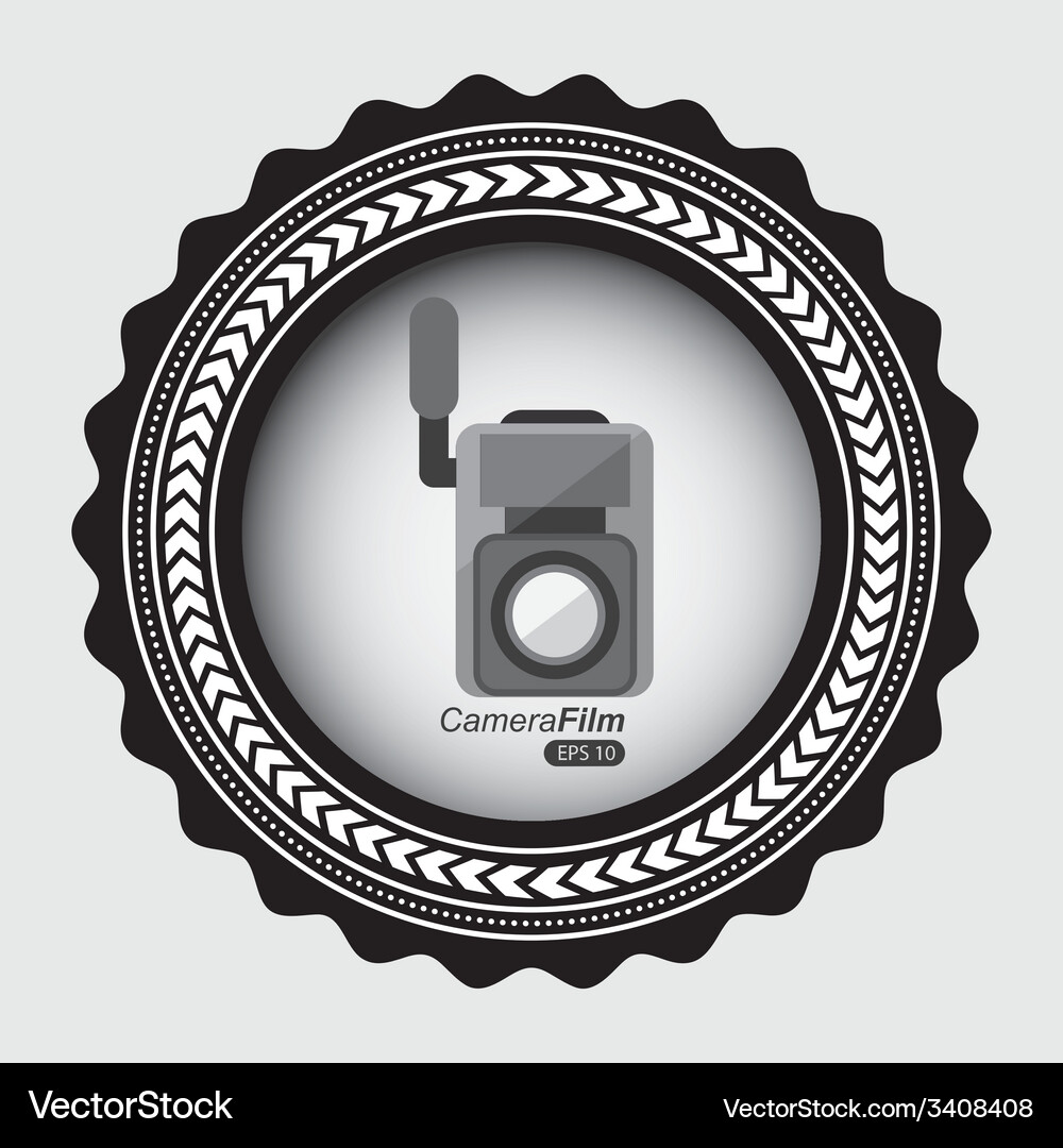 Camera design Royalty Free Vector Image - VectorStock