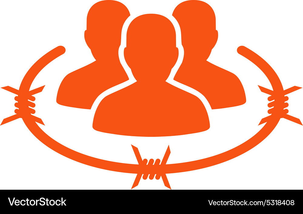Strict management icon from business bicolor set Vector Image