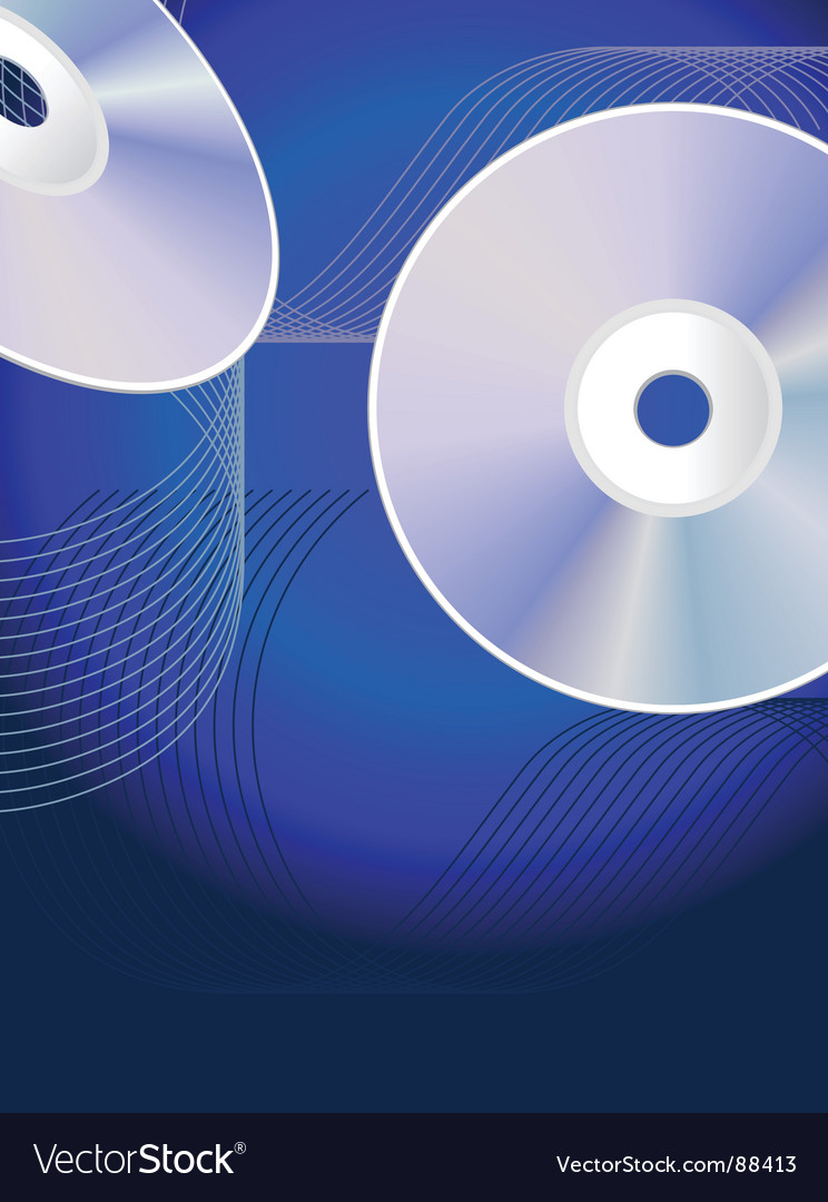 Cd background Royalty Free Vector Image - VectorStock