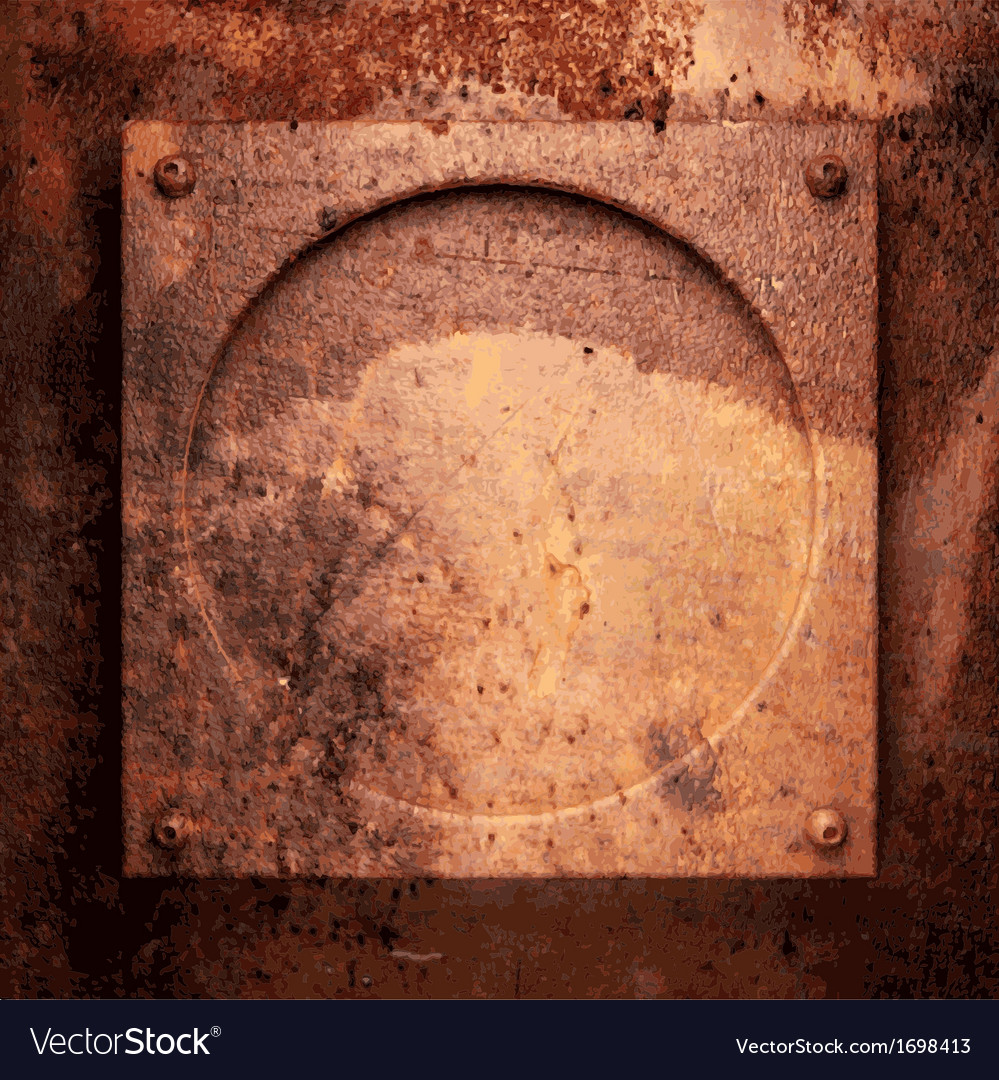 Old metal background Royalty Free Vector Image