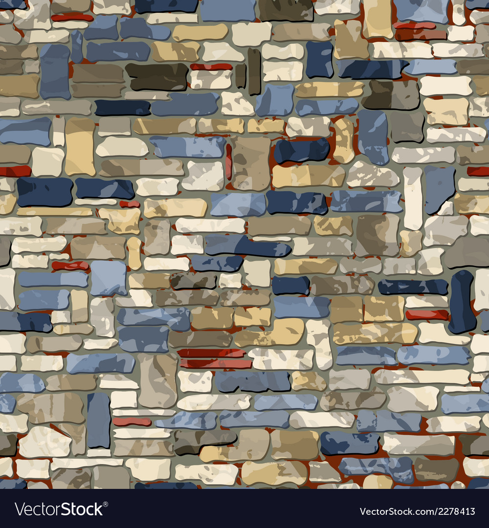 Stone seamless pattern Royalty Free Vector Image