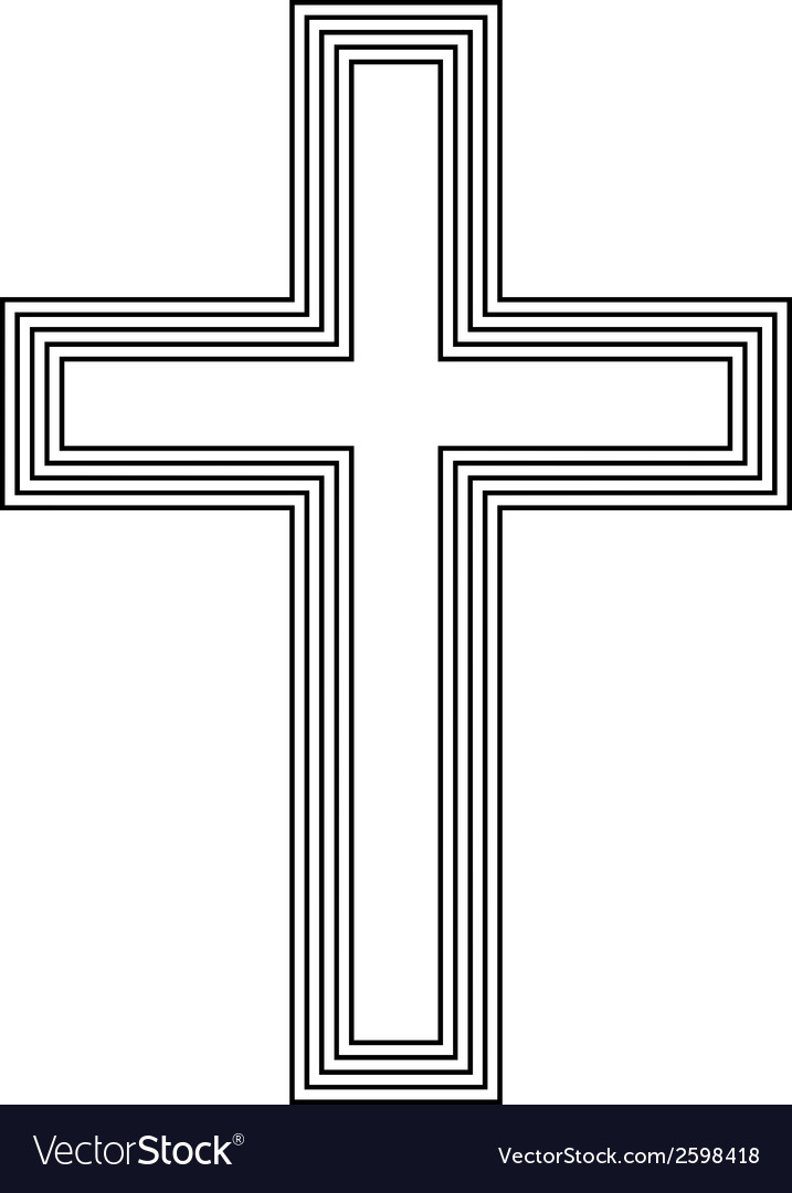 Cross Royalty Free Vector Image - VectorStock