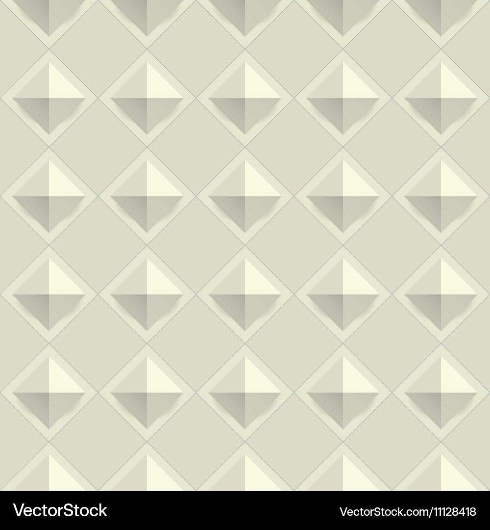Texture diamond plate seamless metal or plastic Vector Image
