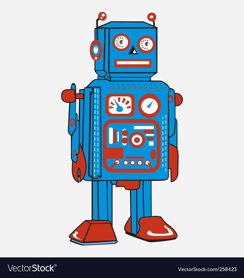 Robot Royalty Free Vector Image - VectorStock