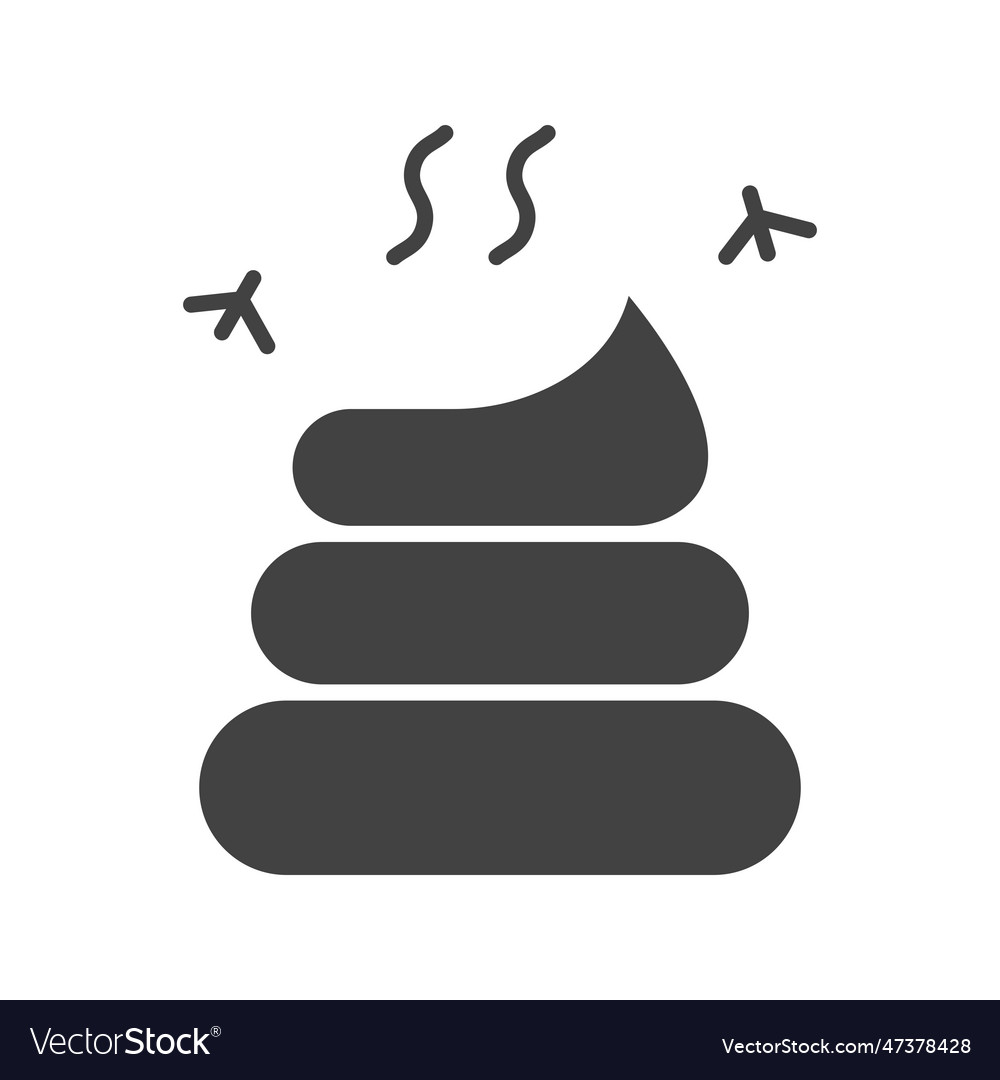 Poop icon image Royalty Free Vector Image - VectorStock