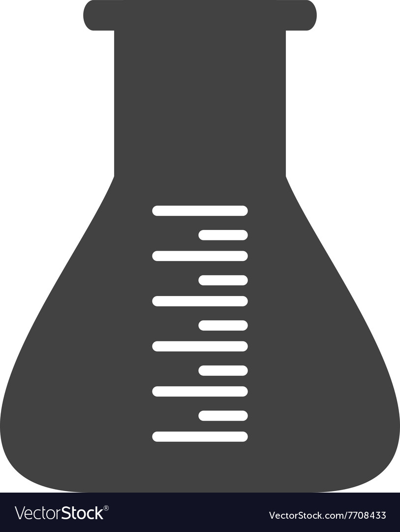 Flask Royalty Free Vector Image - VectorStock