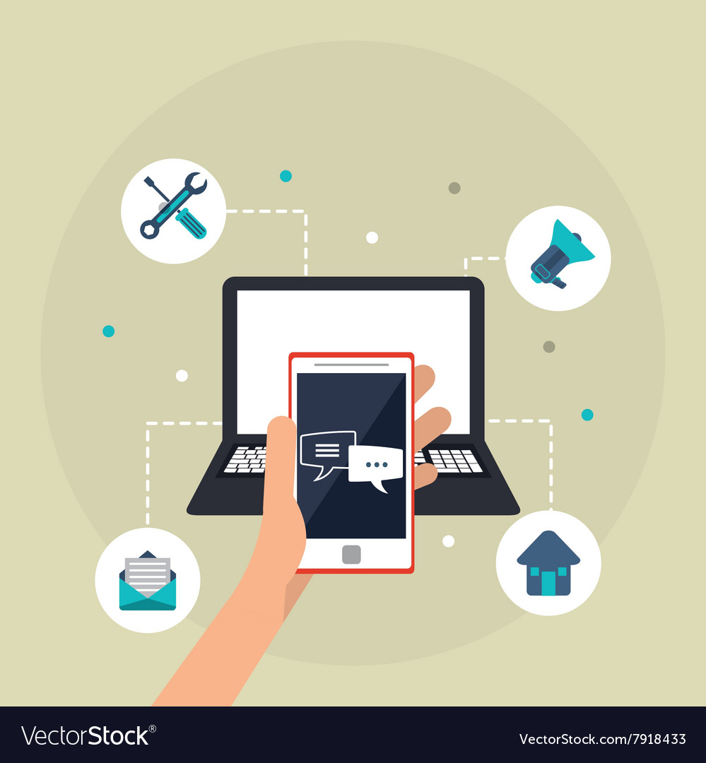 Technology design Royalty Free Vector Image - VectorStock