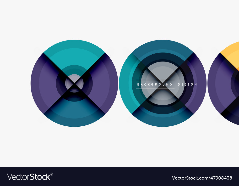Circle pattern background abstract backgrounds Vector Image