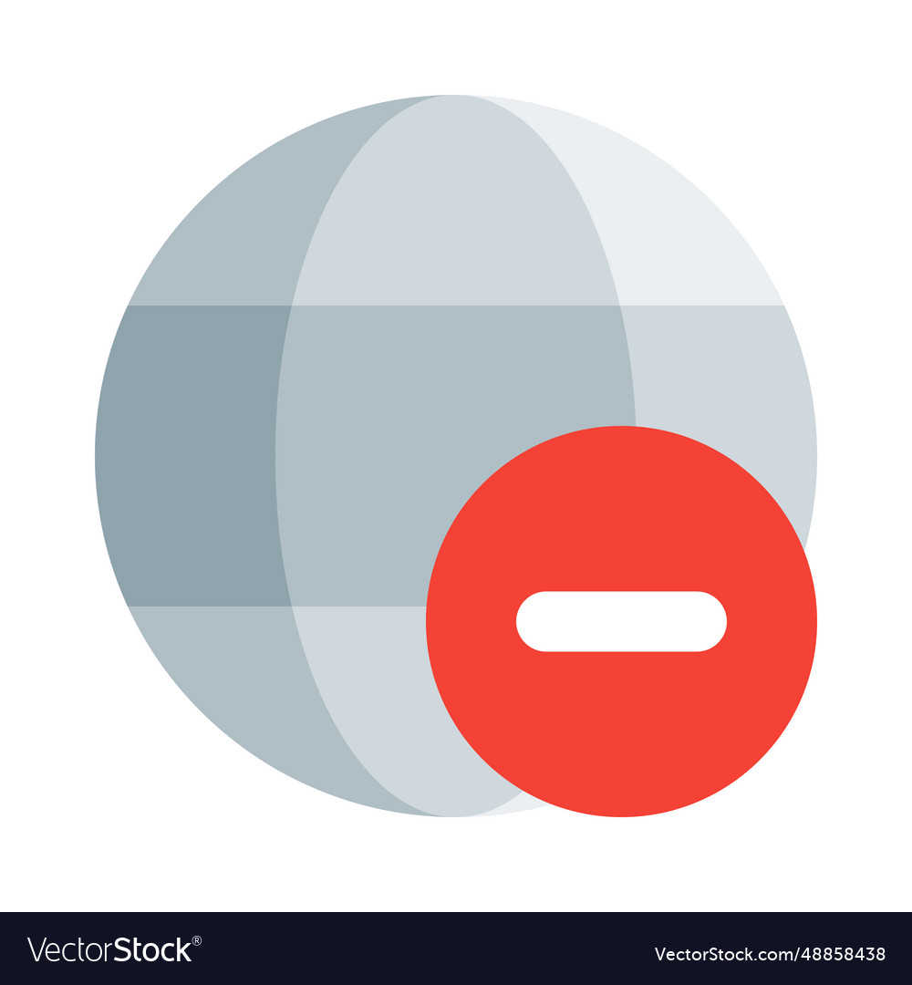 Data removed from a website Royalty Free Vector Image