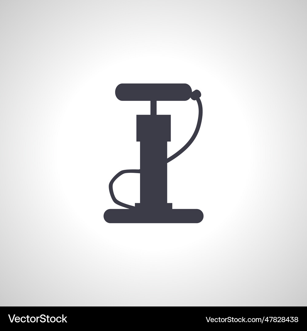Hand air pump icon air pump icon Royalty Free Vector Image