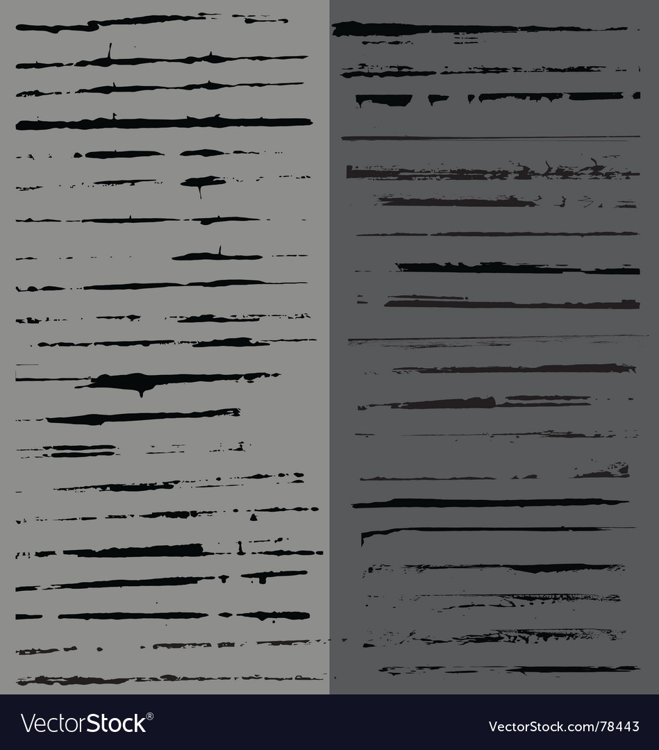 Line edge borders Royalty Free Vector Image - VectorStock