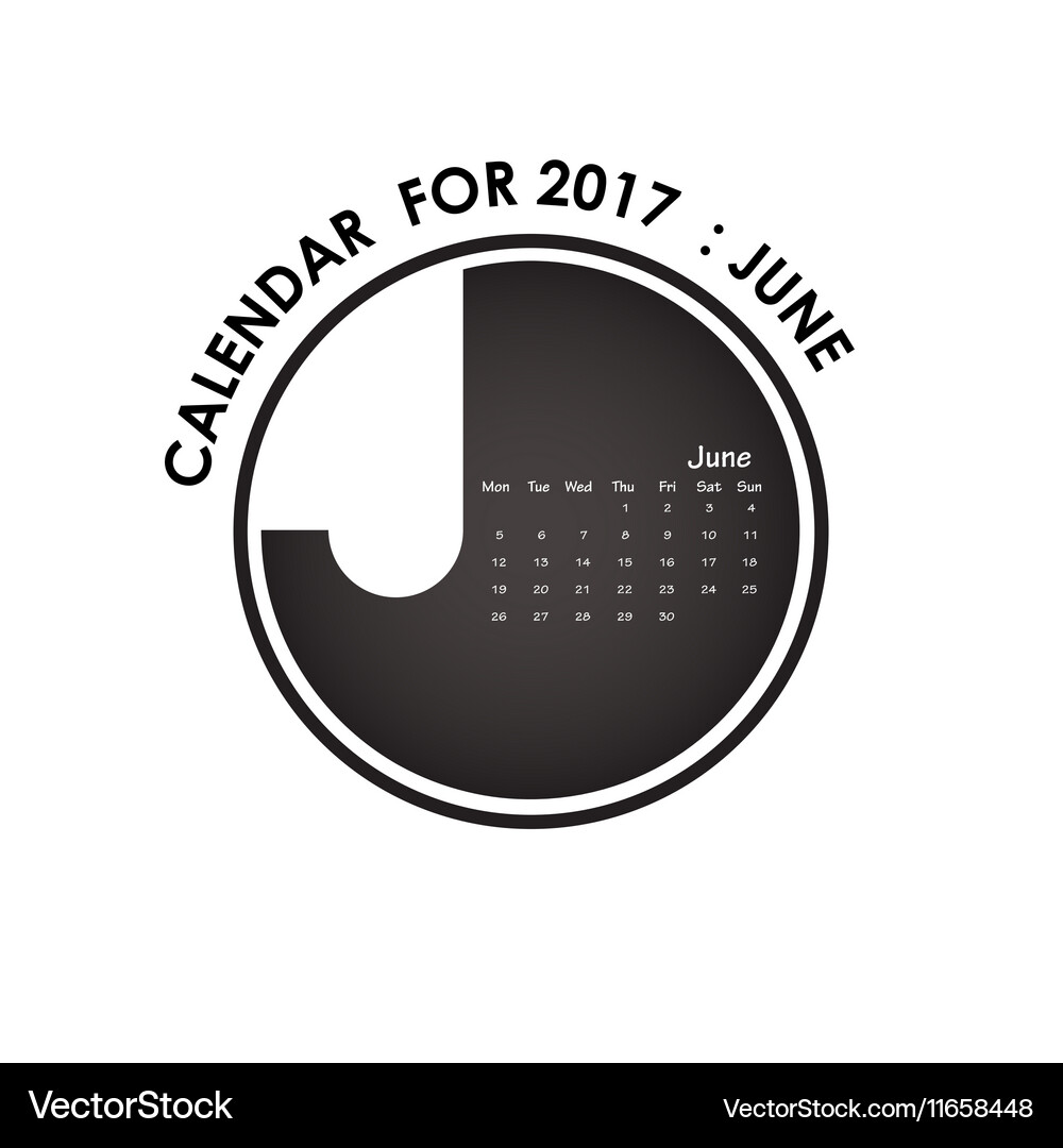 2017 calendar design stationery template Vector Image