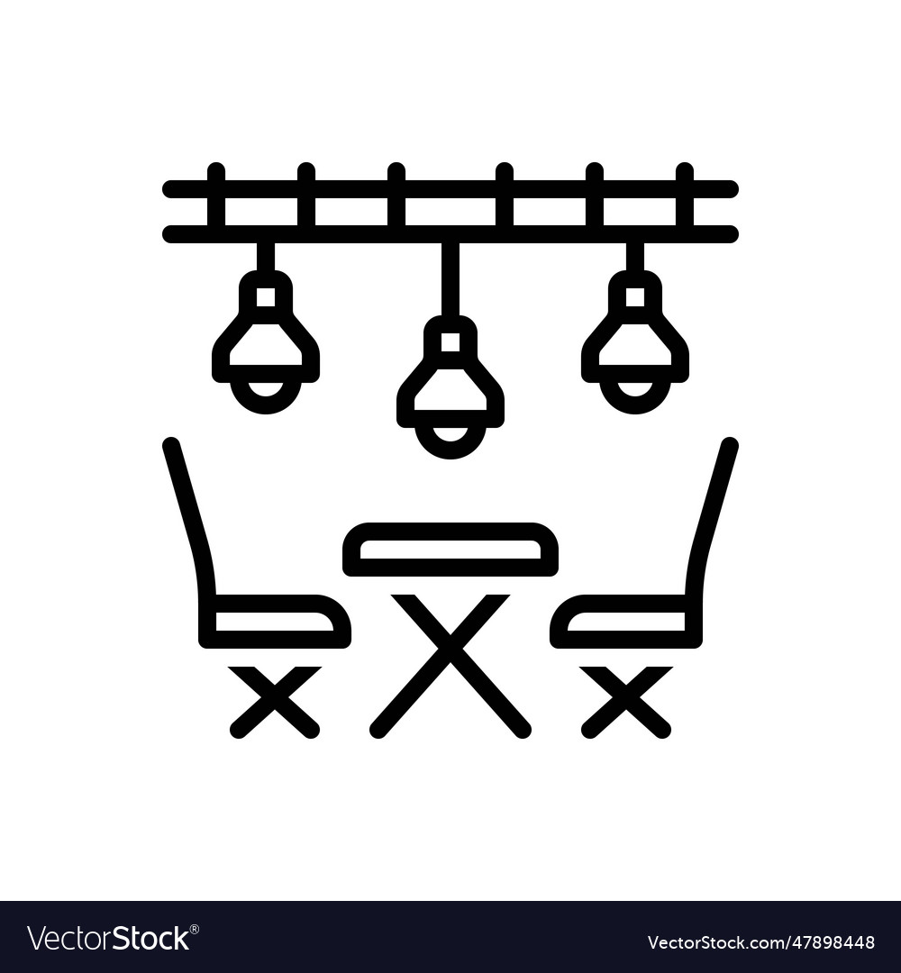 Patio Royalty Free Vector Image - VectorStock