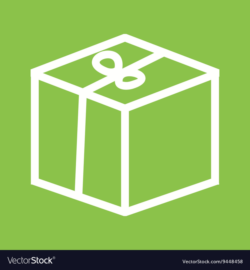 Wrapped package Royalty Free Vector Image - VectorStock