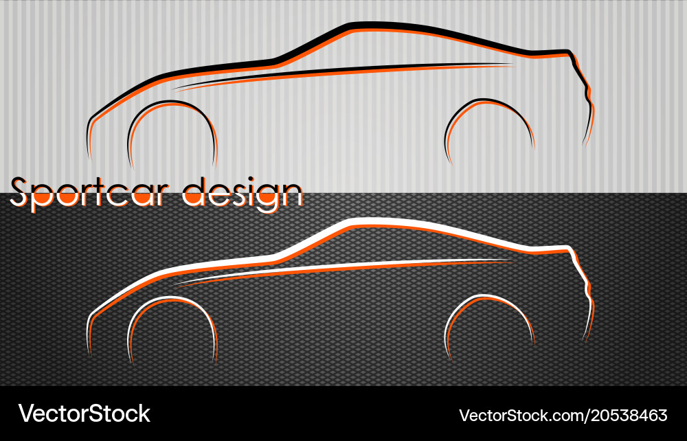 Cars backgrounds Royalty Free Vector Image - VectorStock