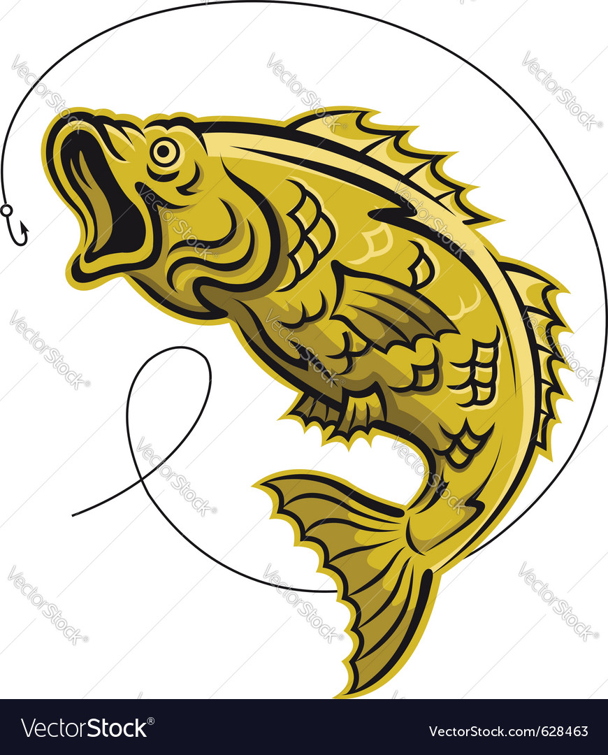 Game fish Royalty Free Vector Image - VectorStock