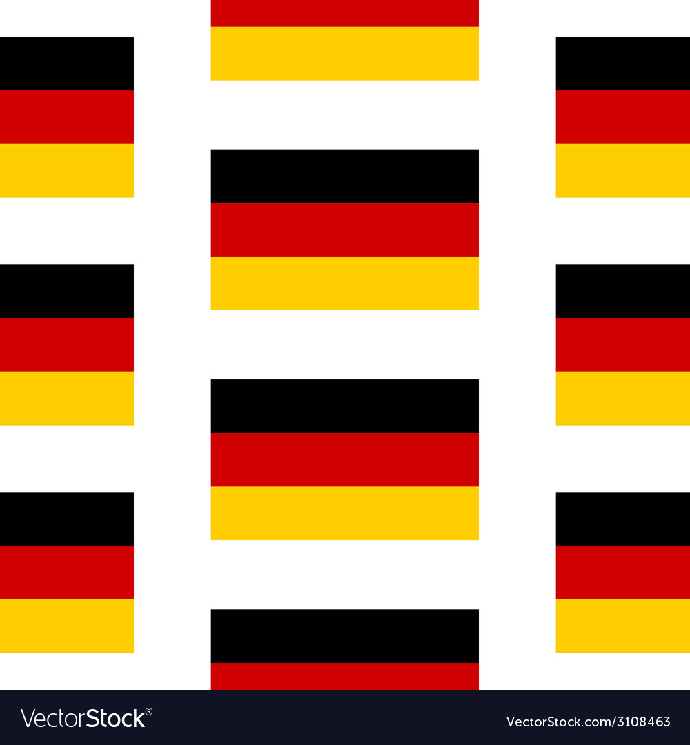 Germany flag seamless pattern Royalty Free Vector Image