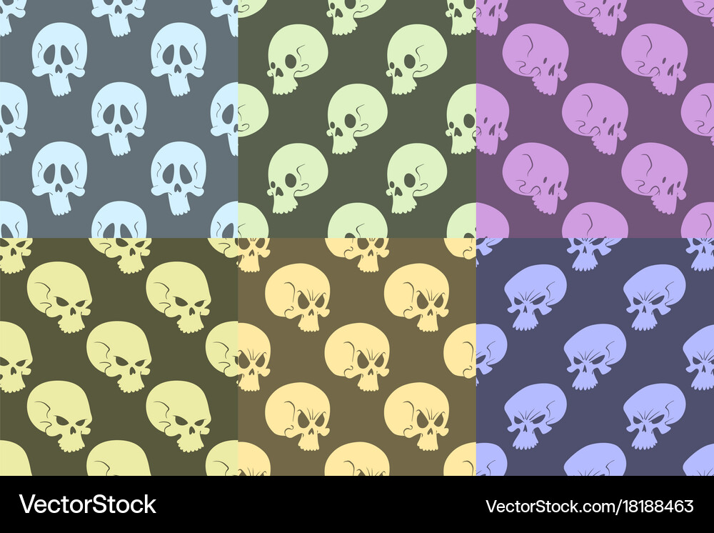 Skull bones human face halloween horror crossbones