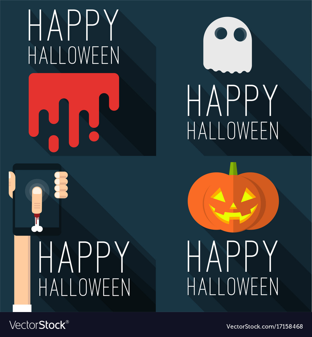 Halloween Party Templates Royalty Free Vector Image Halloween Party Templates Royalty Free Vector Image